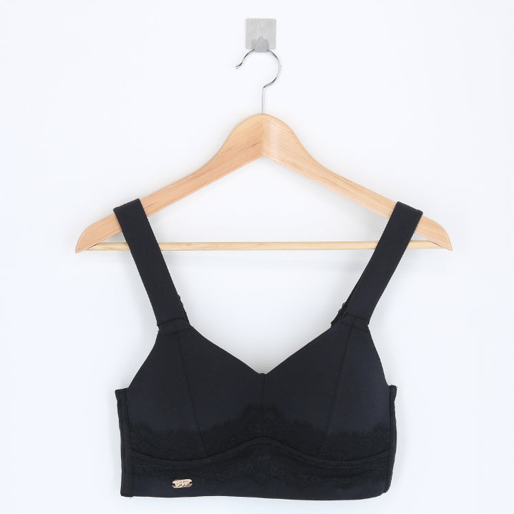 Amanda Basic Bra Big Cup - Black Onyx – Careless