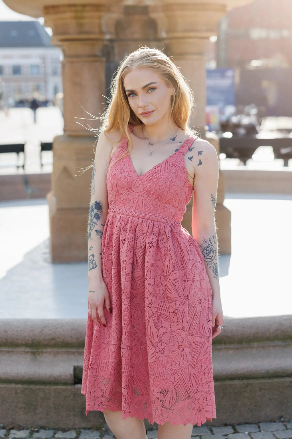 Evelina kjole - Rosa – Careless