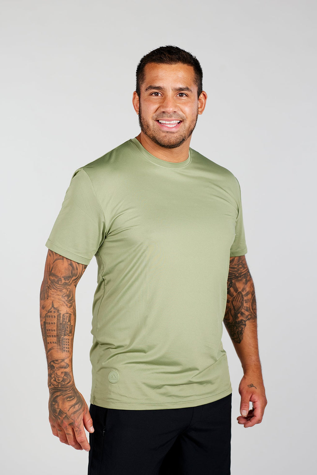 Active Man T-shirt - Oil Green – Careless